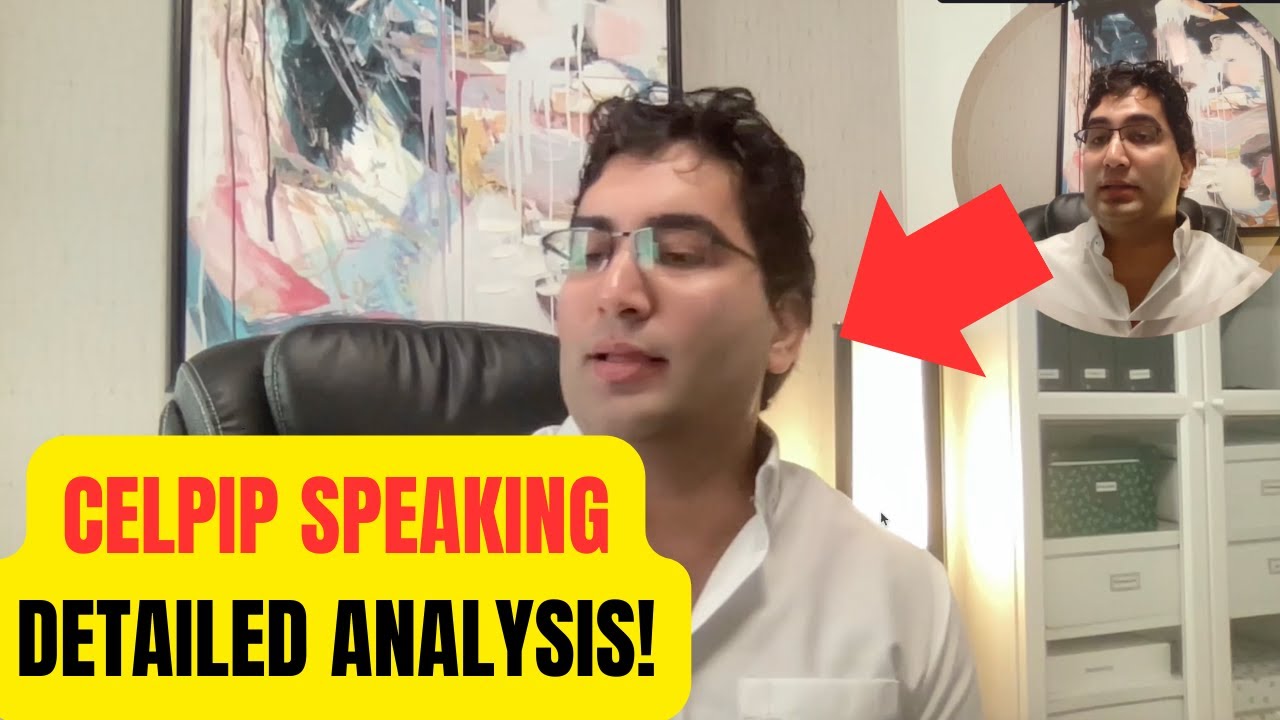This CELPIP Speaking Sample Scores 10-11. Marking Breakdown! - YouTube