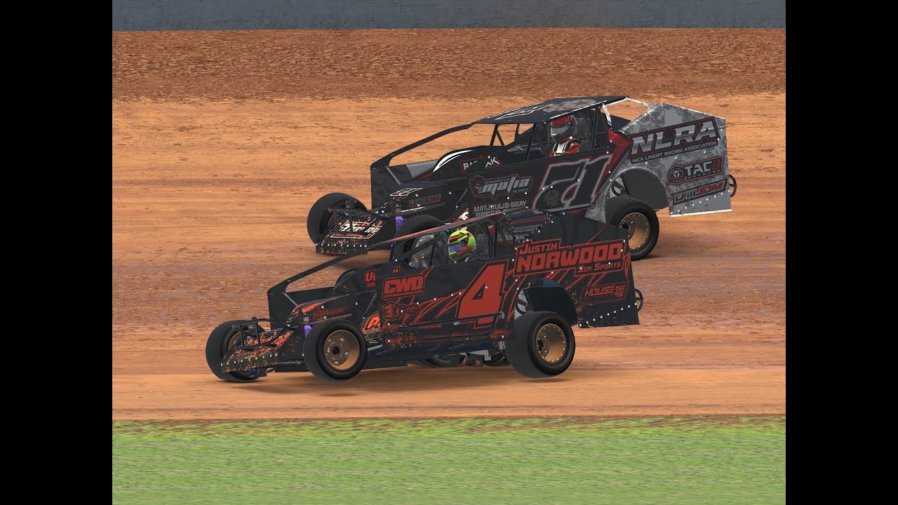 Dirt big block modifieds-open sets-Iracing-The Dirt Track at Charlotte ...