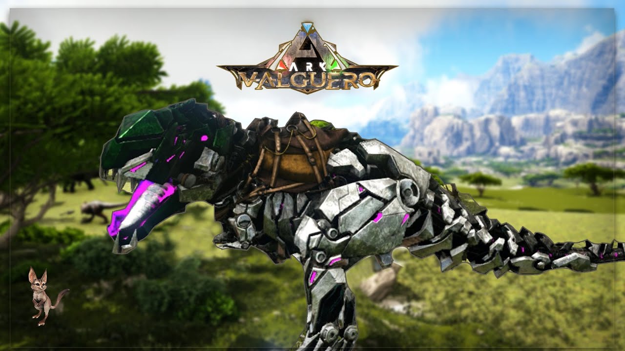 ֆ ARK Valguero Prezivljvanje ֆ Epizoda 4 ֆ TEK ( ROBOT ) T-REX - YouTube