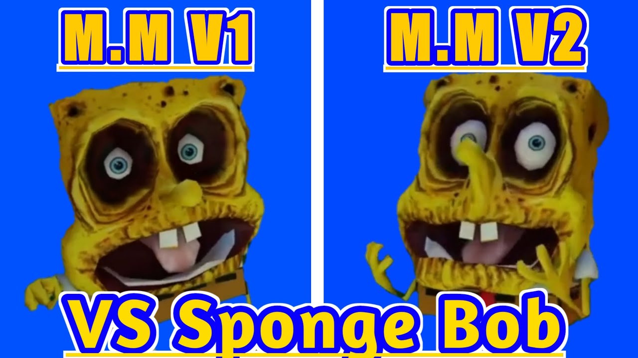 FNF 🆚 Mistful Grimson Morning V2. SpongeBob V1🆚 SpongeBob V2 ...
