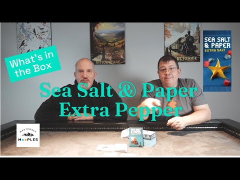 Sea Salt & Paper: Extra Pepper | Board Game | BoardGameGeek