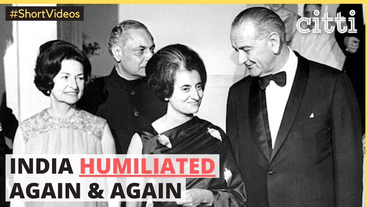 How Lyndon Johnson made Indira Gandhi beg to release wheat shipments to ...