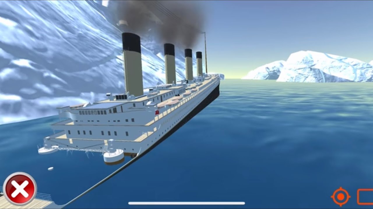 RMS Olympic sinking - Ship Handling Simulator. - YouTube