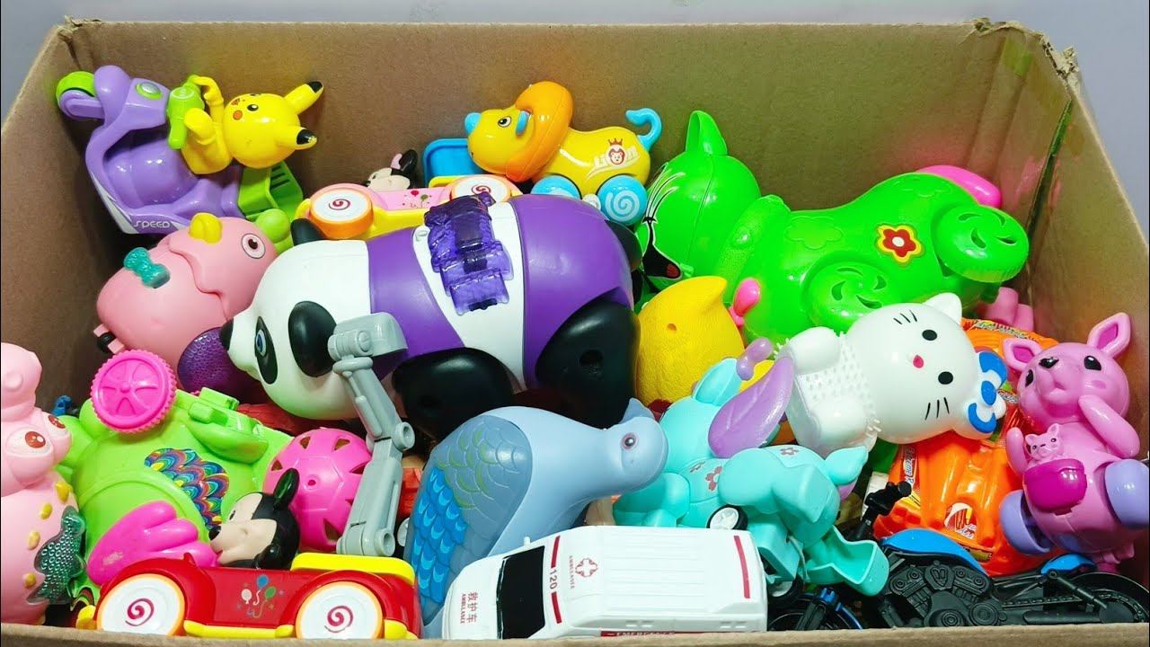 9:57Minutes Satisfying with Unboxing Multi toys Swing&Slide Collection ...