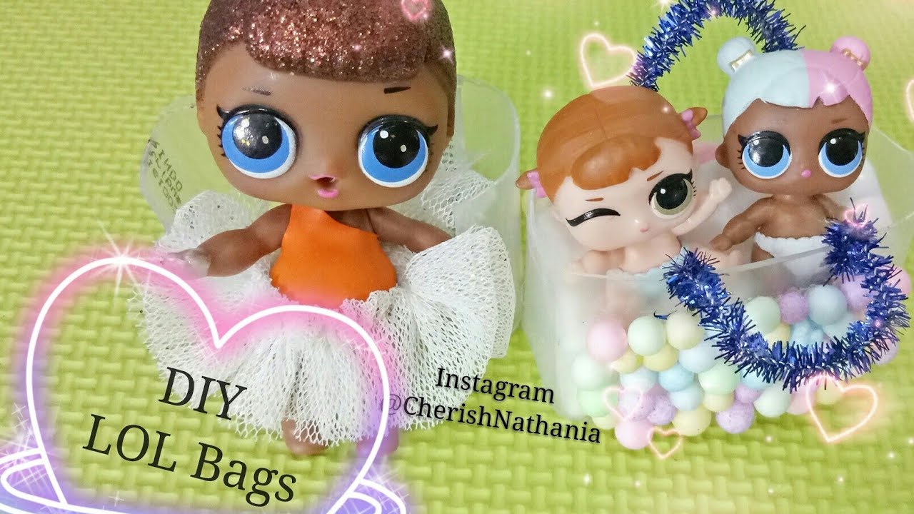 DIY LOL Surprise Tas dari Barang Bekas - DIY LOL Surprise Dolls's Bag ...