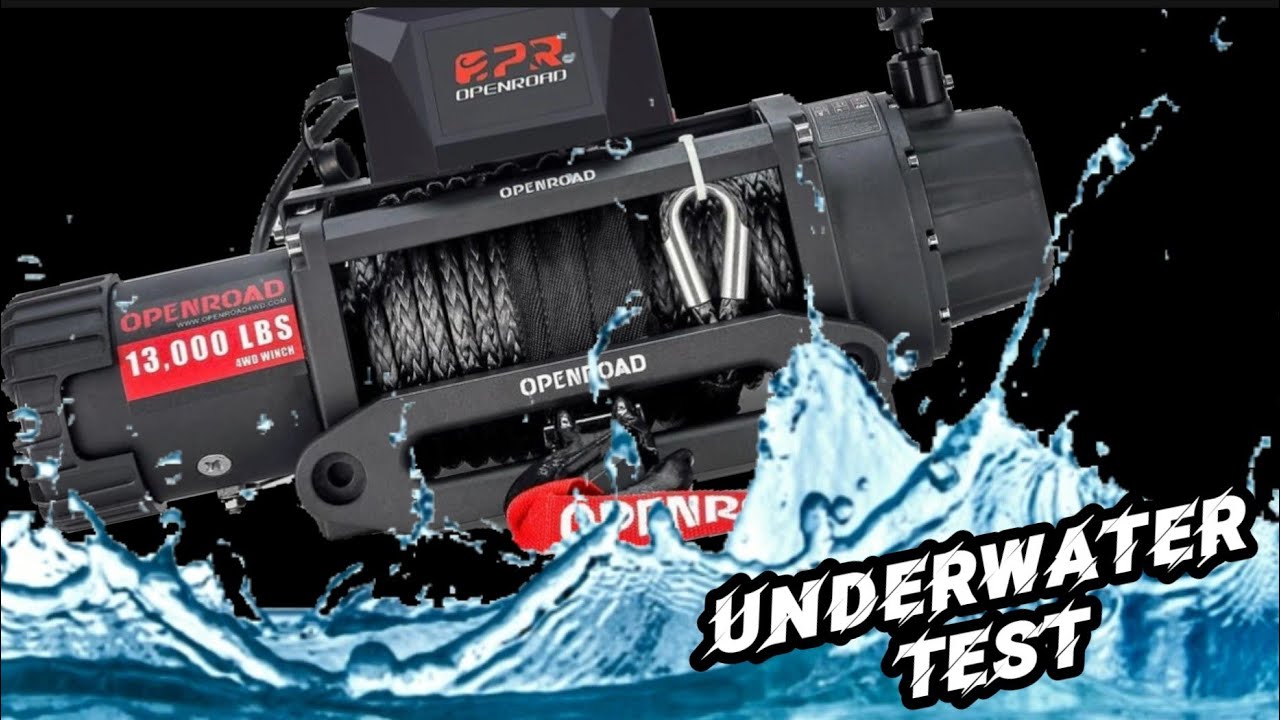 OPENROAD4wd Panther 2S PLUS 13k Winch💧Underwater test #automobile # ...