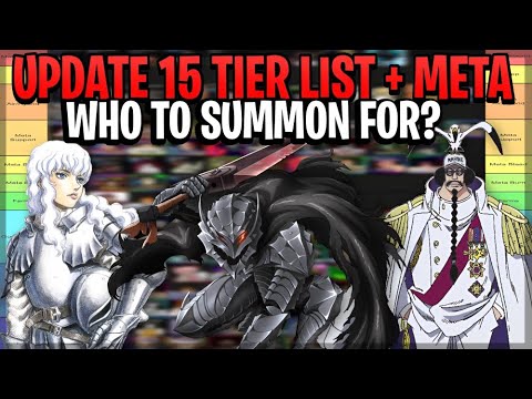 [UPD 15] *META* TIER LIST, *WHO* TO SUMMON FOR? IN DEPTH, EVERY META ...