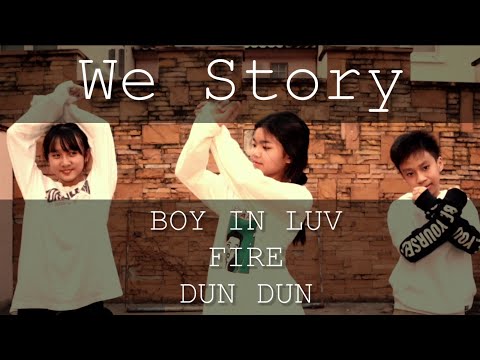 BTS & Everglow Mixed - BOY IN LUV - FIRE - DUN DUN