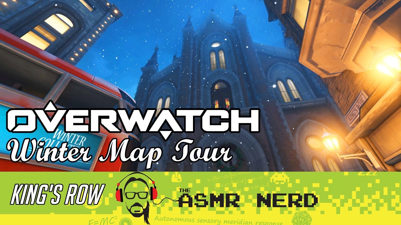 ASMR Whisper | Overwatch Winter Map Tour: King's Row - YouTube