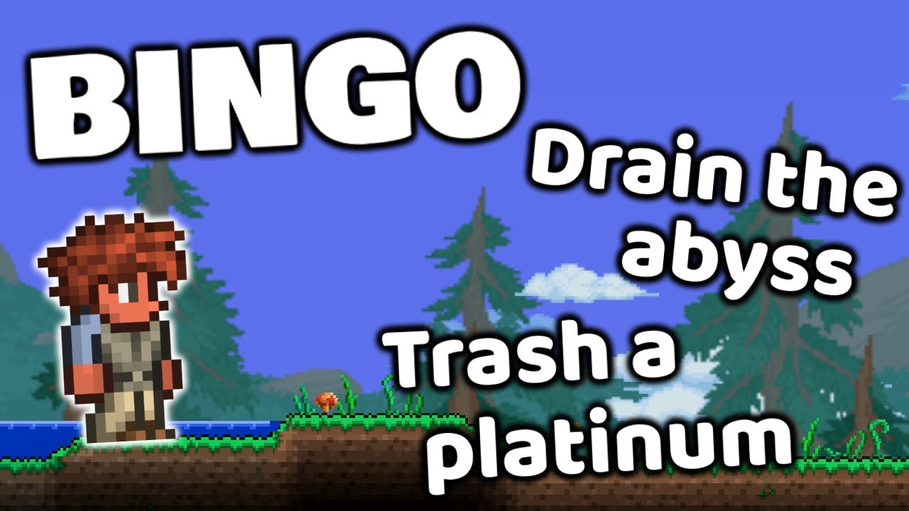 Terraria Randomizer Bingo With Ridiculous Tasks... - YouTube