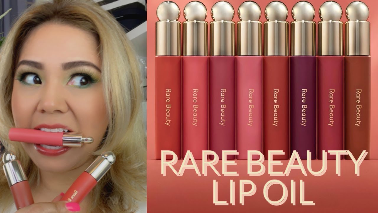 Rare Beauty By Selena Gomez Soft Pinch Lip Oil Review Honesty Happy Joy Youtube