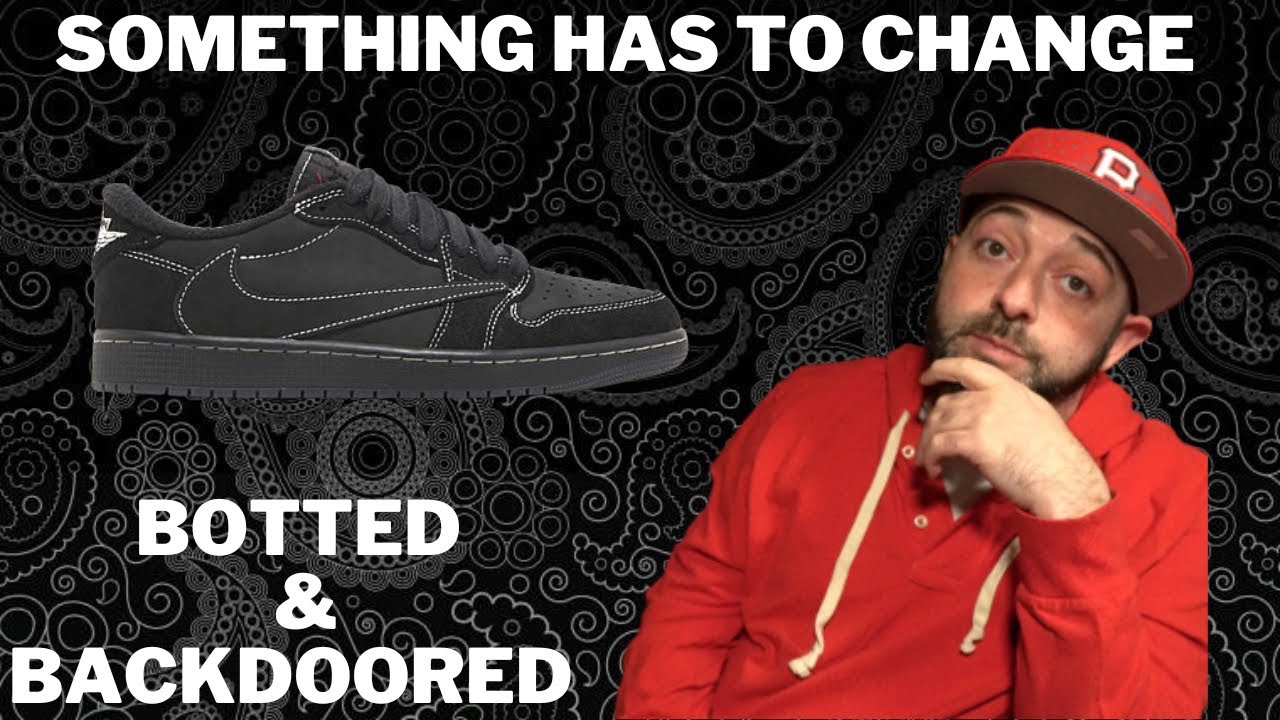 Bots And Back Dooring Ate The Stock For The Travis Scott “Black Phantom ...
