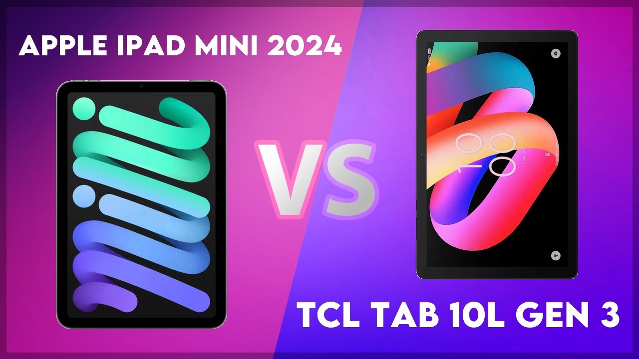 Apple iPad Mini 2024 vs TCL Tab 10L Gen 3 Comparison - YouTube