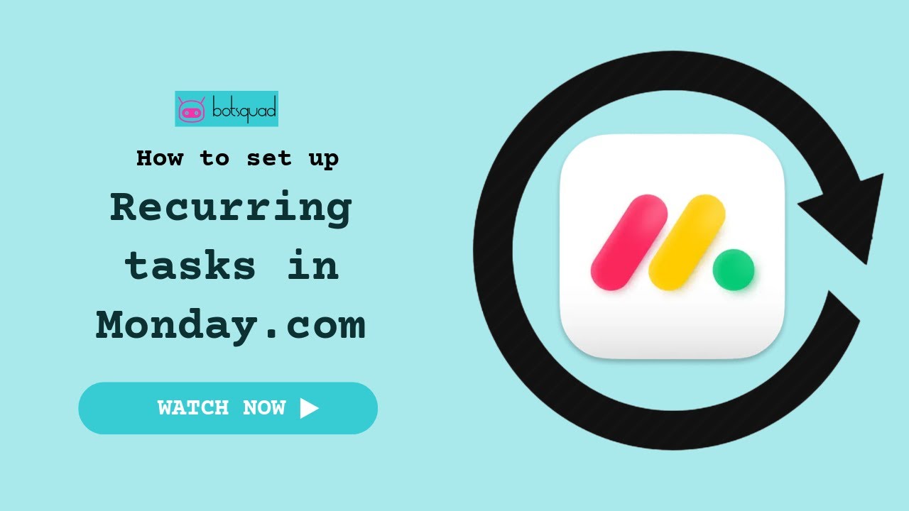 Unleash Your Productivity: Mastering Monday.com Recurring Tasks - YouTube