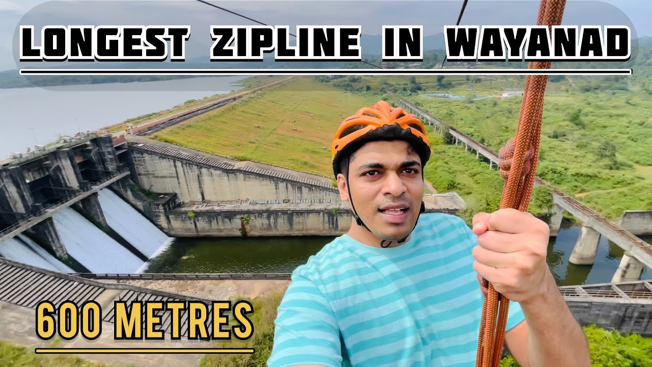 Longest Zipline | Soochipara Waterfalls | Attamala View Point - Wayanad ...