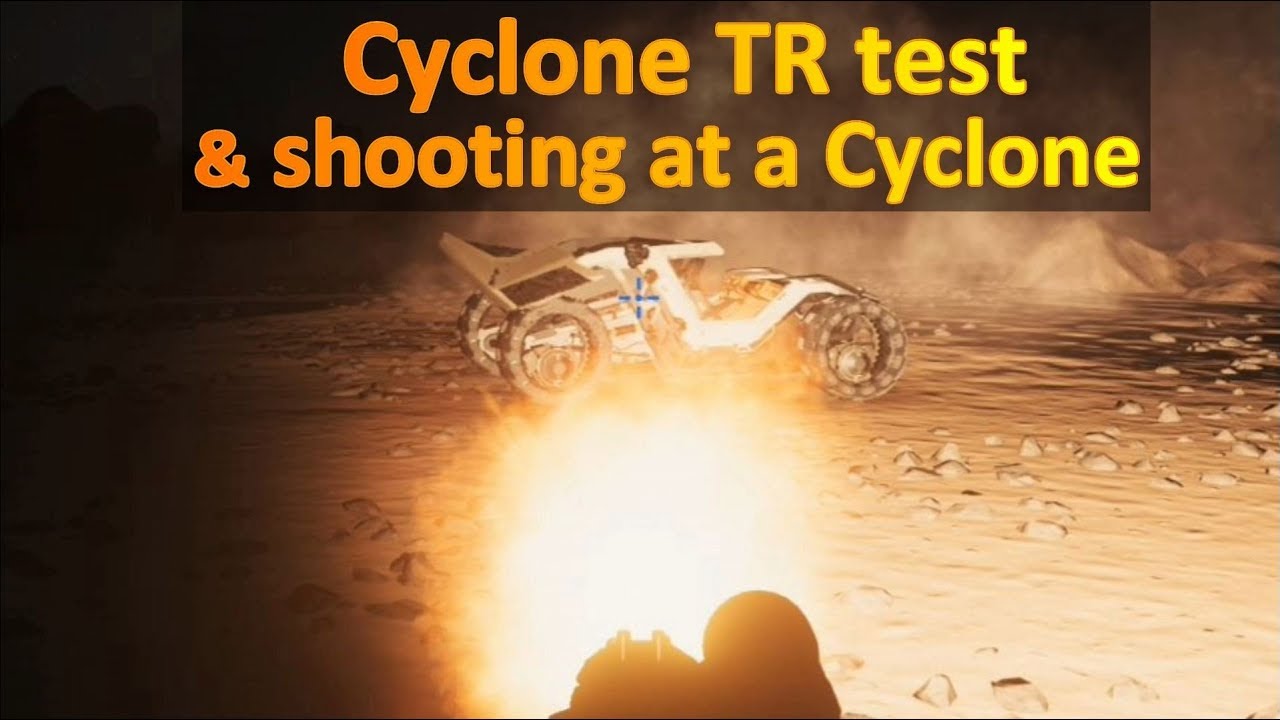 3.3.X PTU Cyclone TR test & shooting a Cyclone - YouTube