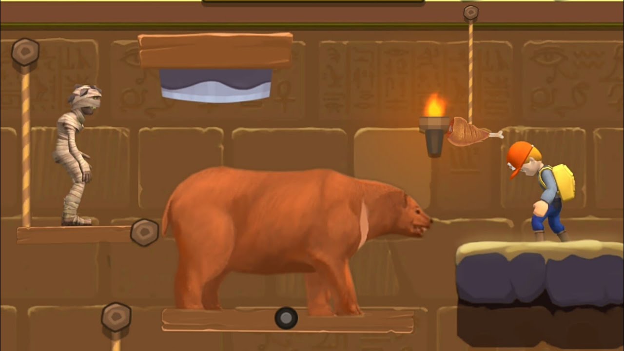 Relic adventure rescue rope cut puzzle game - walkthrough - all levels ...