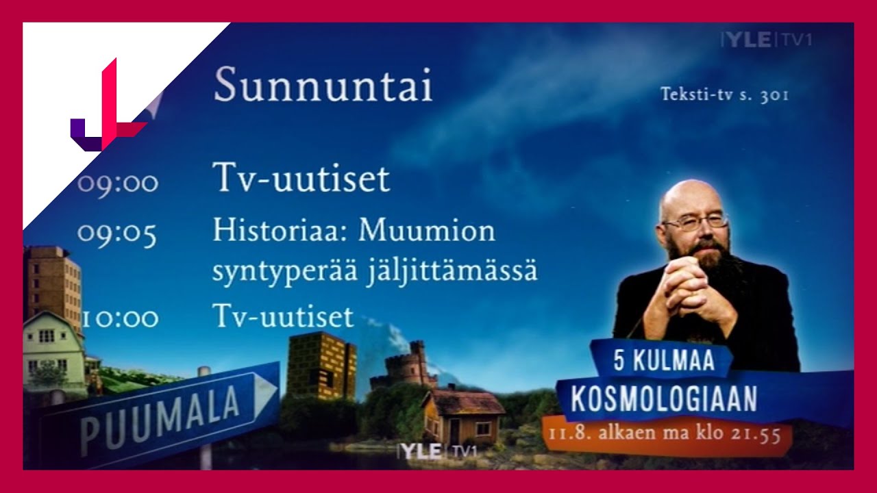 Yle TV1 Ohjelmatiedot: 8.8.2008 - YouTube