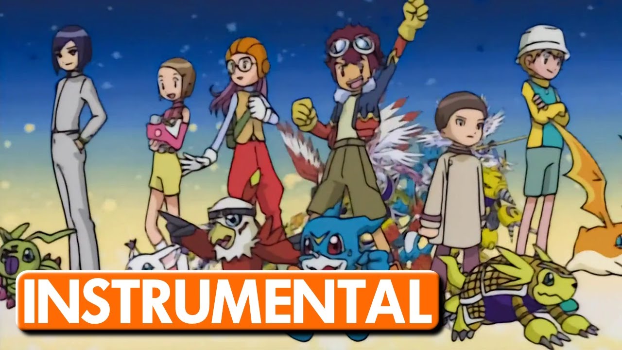 🇯🇵 Target Instrumental · Digimon Adventure 02 Intro - YouTube
