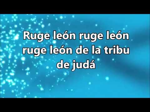 Ruge León/el fuego de Su gloria/letra - YouTube