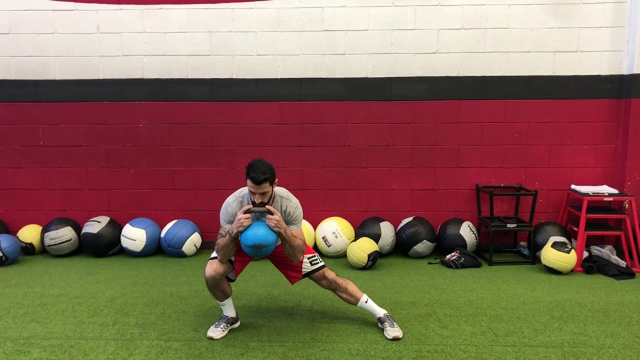 squat laterale - YouTube