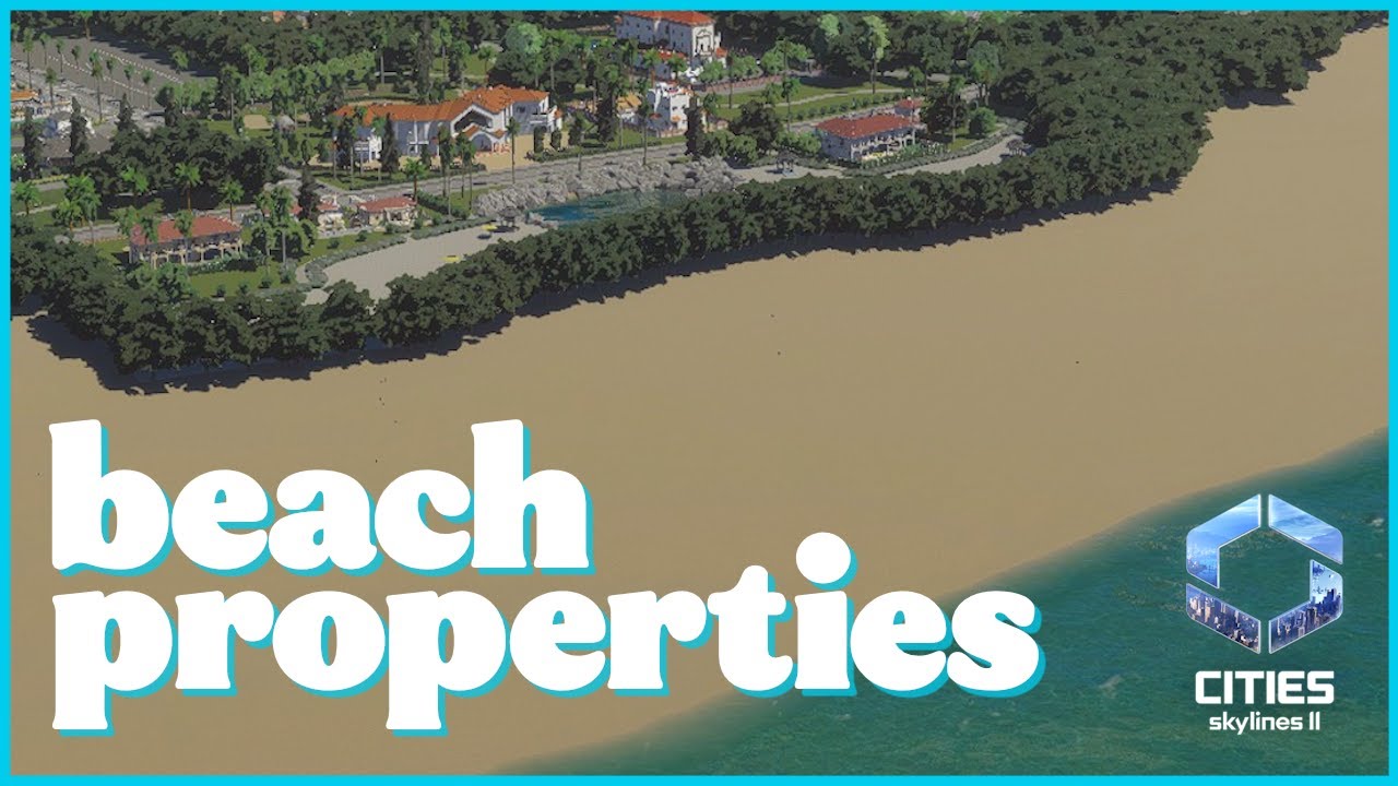 Trying the NEW Beach Properties DLC in Cities Skylines 2 - is it any ...