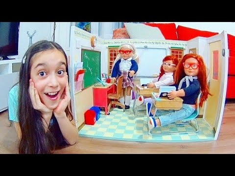 ORGANIZANDO A ESCOLA e MATERIAL ESCOLAR DAS MINHAS BONECAS ★ Volta às Aulas OUR GENERATION Review