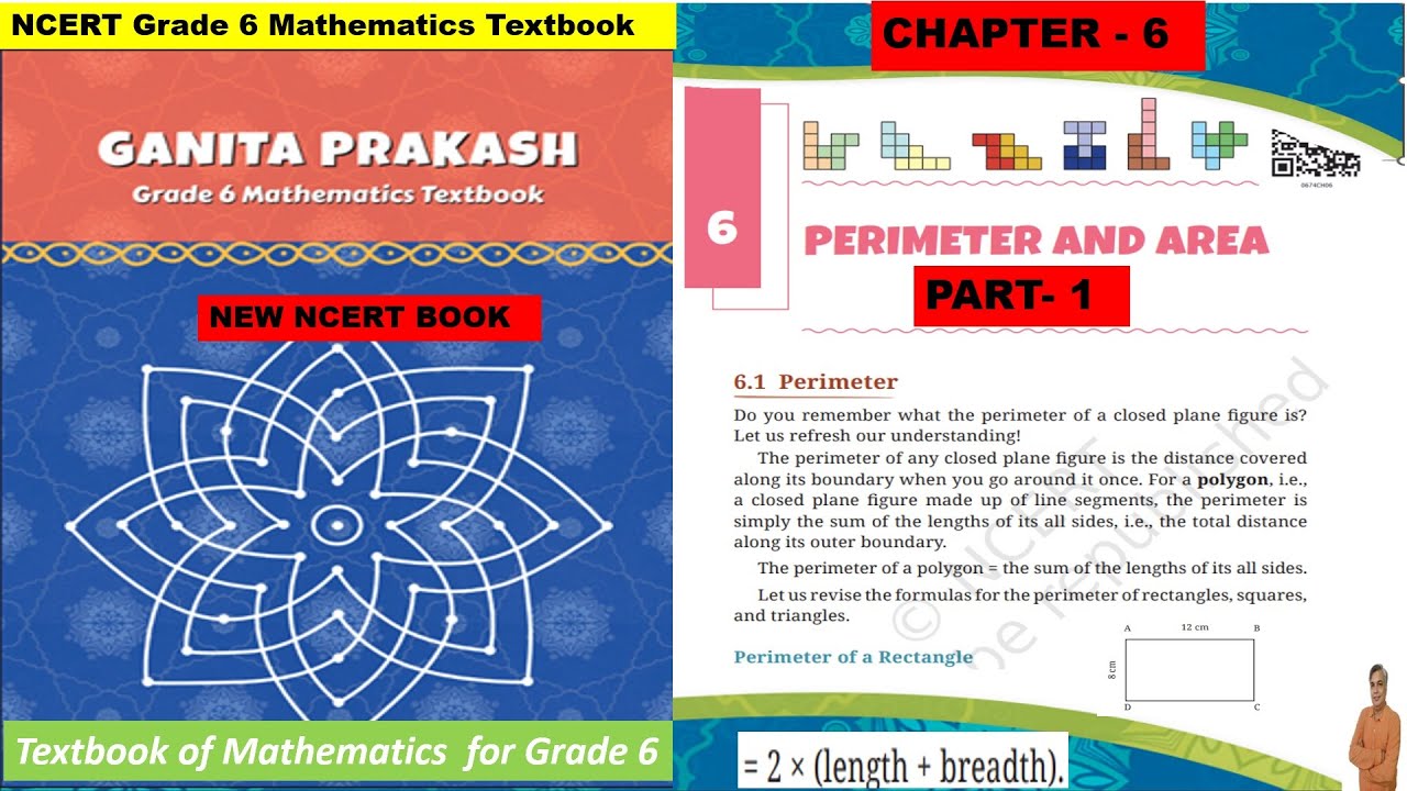 Class 6 Maths || Chapter 6 || Perimeter And Area || Part - 1| GANITA ...