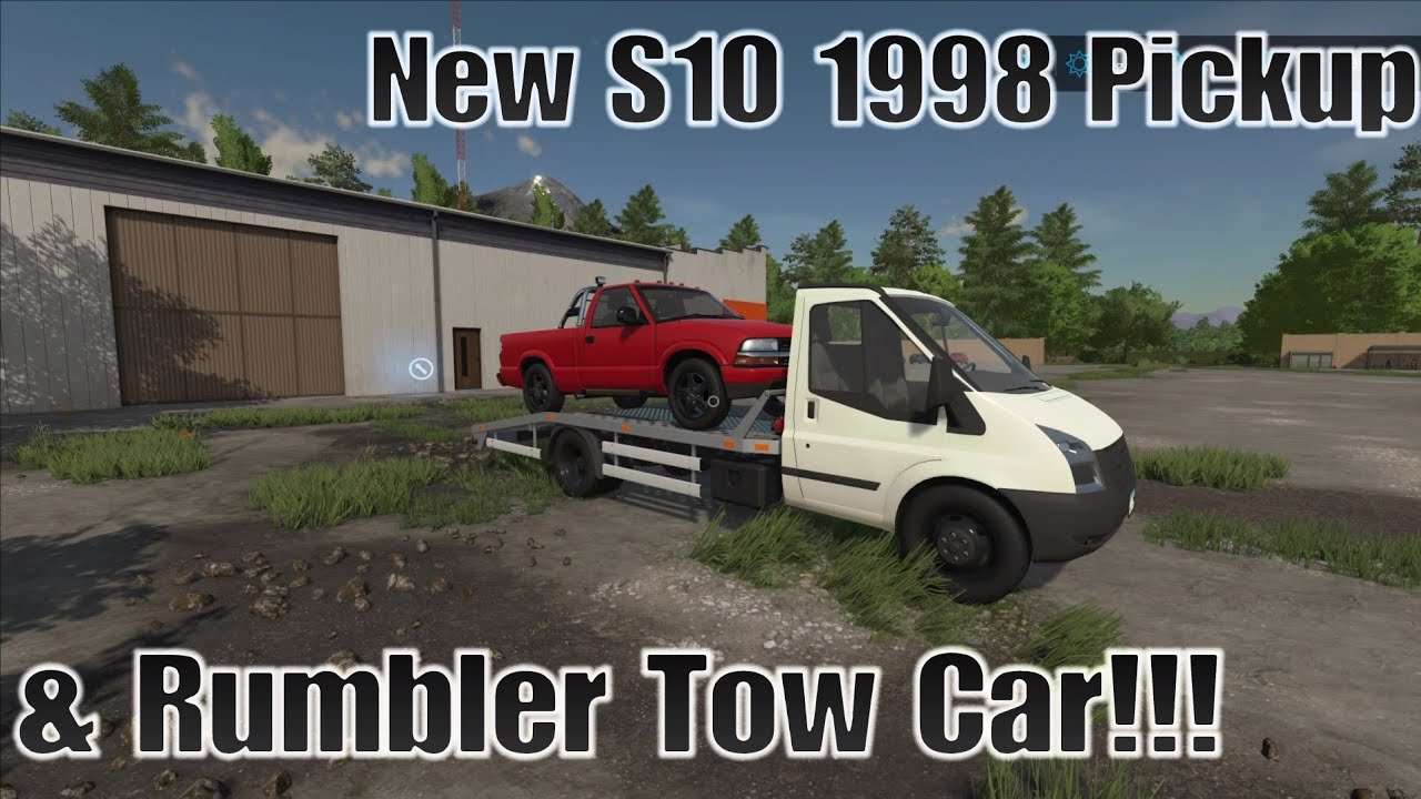 Harvest Valley: Solo: Episode #3. New S10 1998 Pickup & Rumbler Tow Car ...