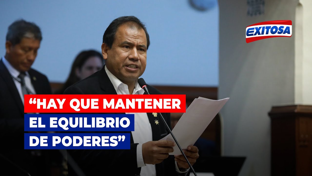 🔴🔵Edgar Tello tras pedido de cuestión de confianza: "Hay que mantener ...
