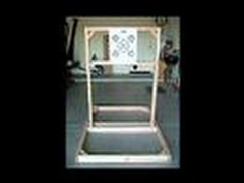 Build a SHOOTING STAND for target practice from left over 2x4's - YouTube