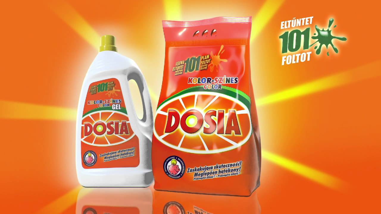 Dosia detergent commercial 2016 (Hungary) - YouTube