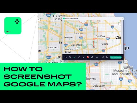 How to Screenshot Google Maps | Movavi Screen Recorder - YouTube