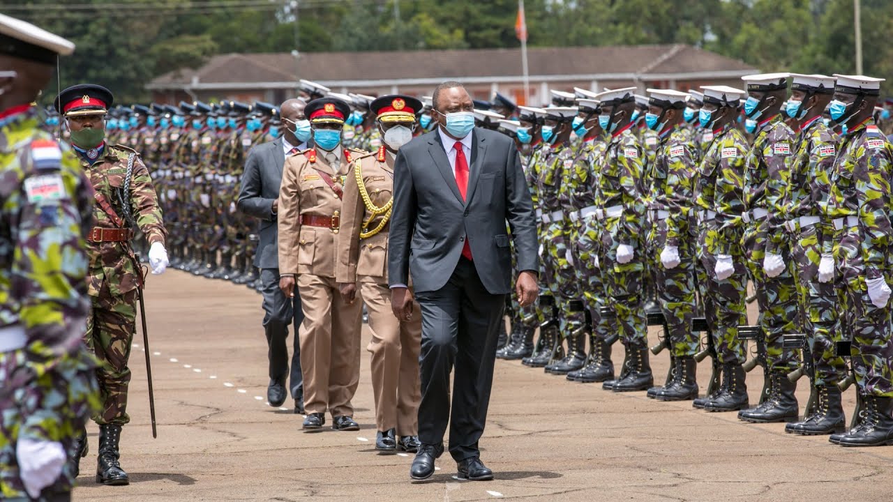 ELDORET LIVE!! PRESIDENT UHURU PRESIDES OVER KDF PASS OUT PARADE 2021 ...