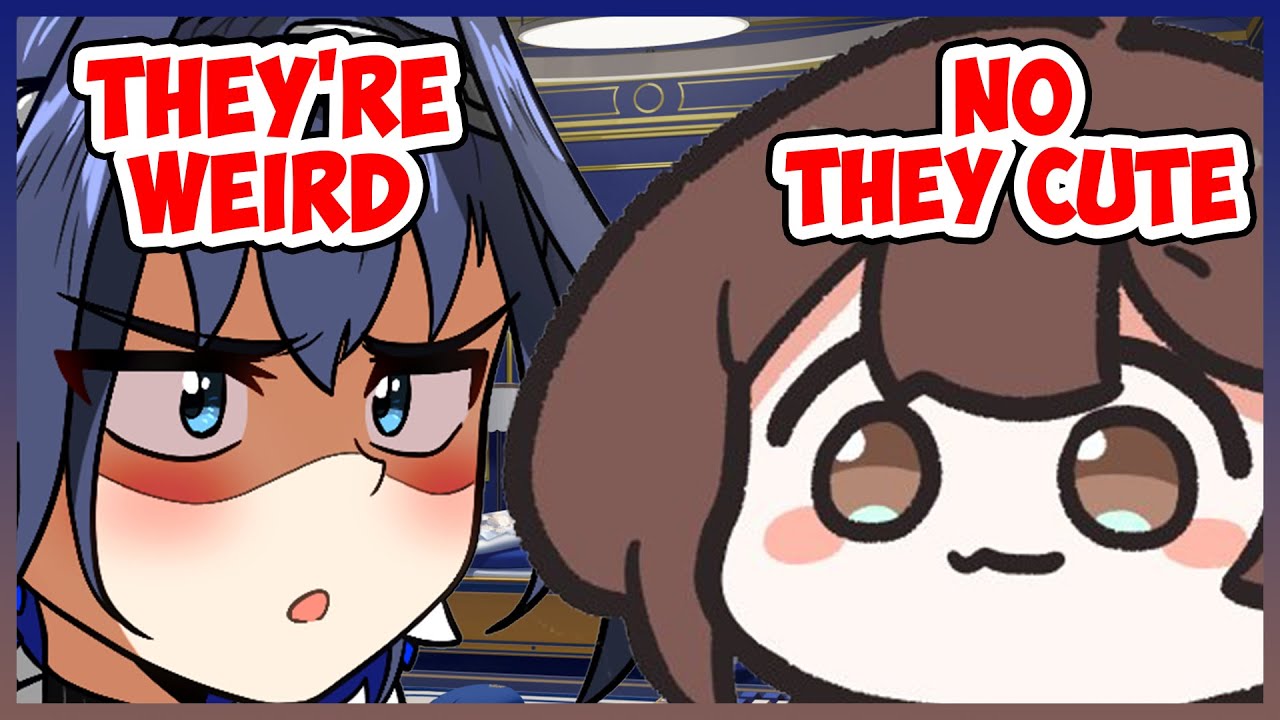 The difference between Kronii and Sally when they see Kronies【Kronii ...