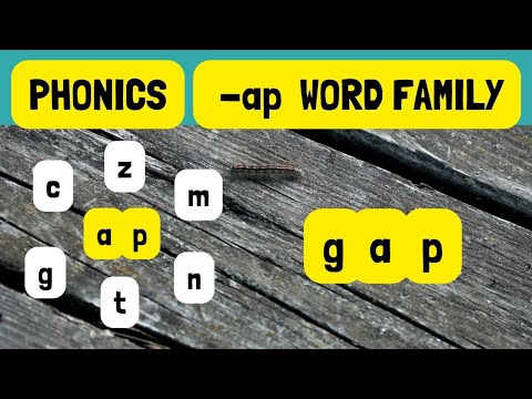 -ap Word Family | Phonics Beginner Reading | Letter Sound Blending | Reading Made Simple