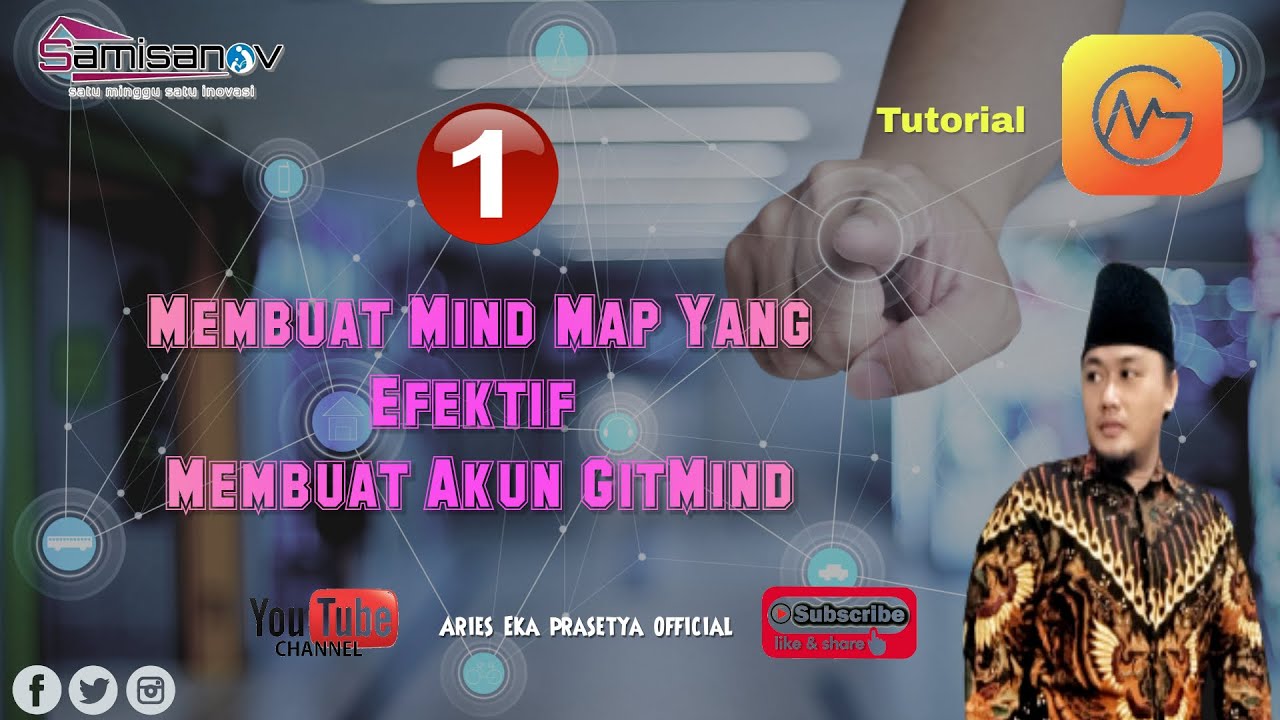 Membuat Mind Map Yang Efektif | Membuat Akun GitMind - YouTube