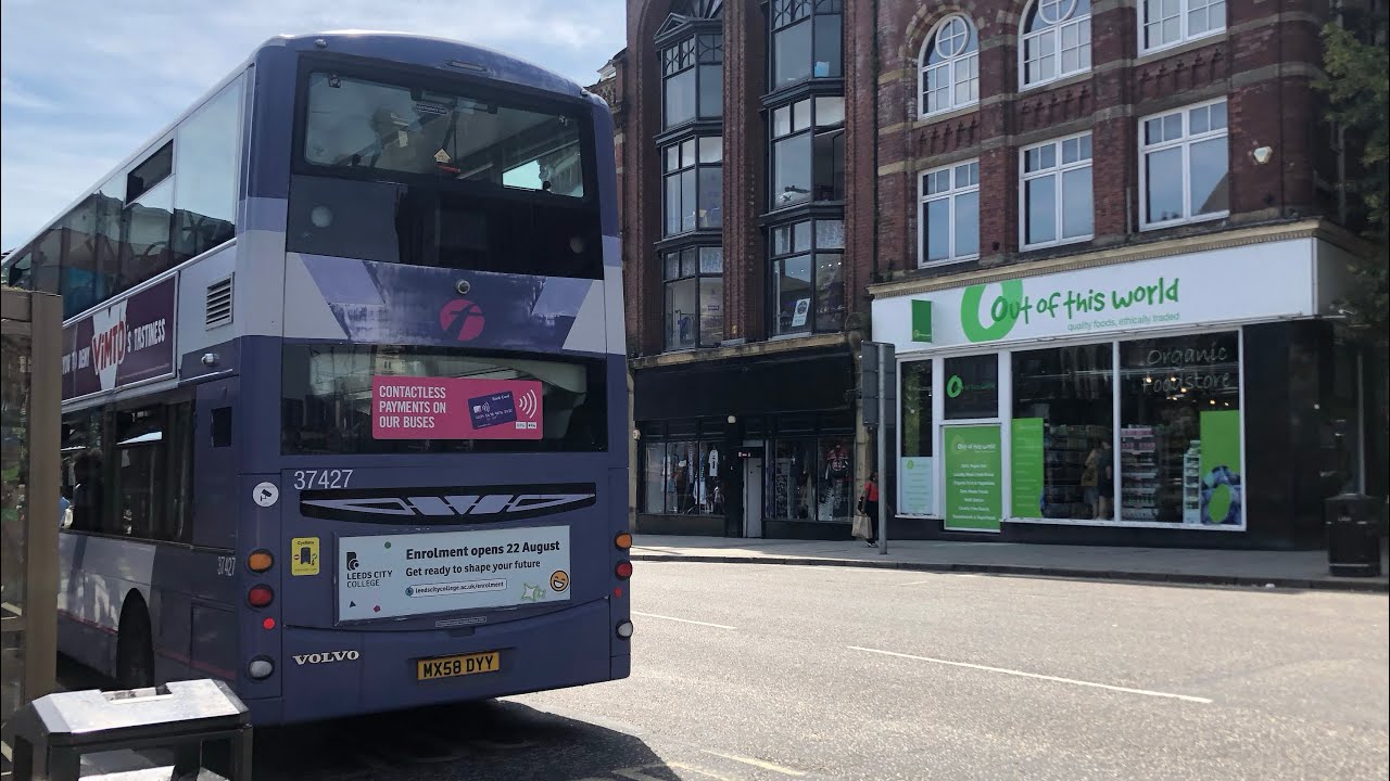 *beast* first Leeds Volvo B9TL Wright eclipse Gemini 37427 MX58 DYY ...