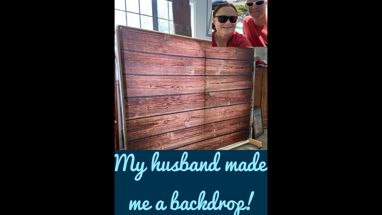 How to build a rolling backdrop frame - YouTube