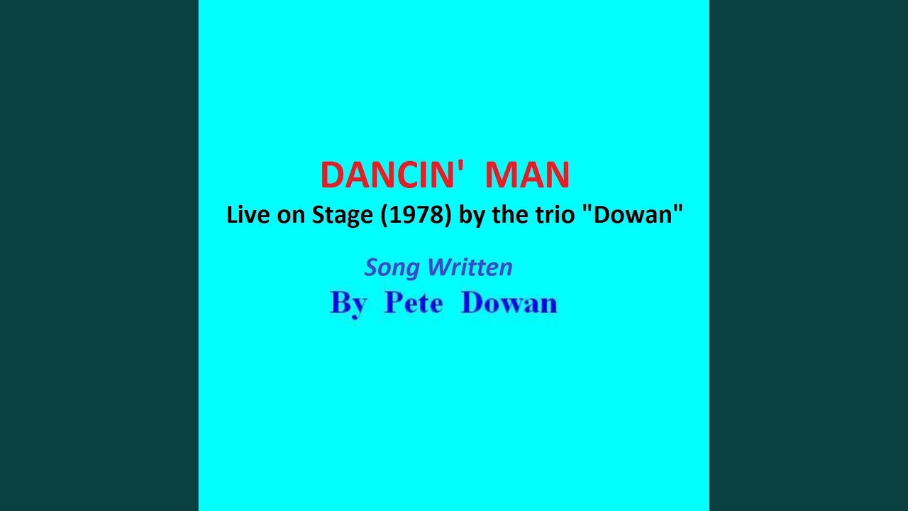 Dancin' Man (Live) (Live) - YouTube