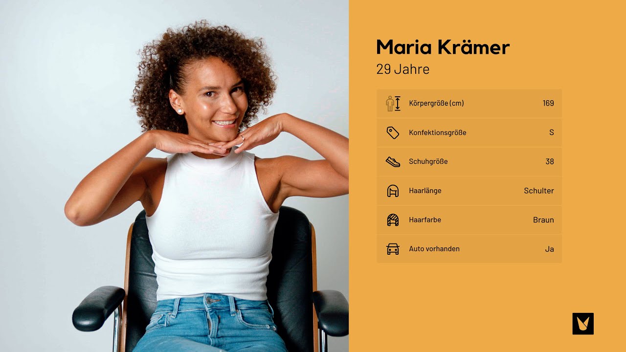 Maria Krämer #ABOUTME Model & Kleindarstellerin (Vorstellungsvideo ...