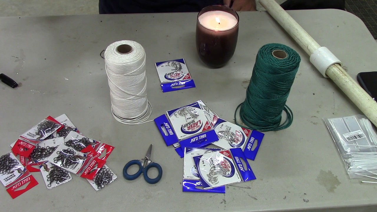 Making Trotlines - YouTube