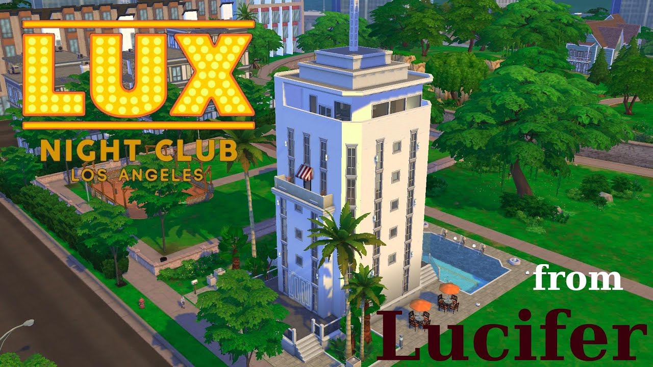 Lux from Lucifer - Sims 4 Speed Build - BASE GAME (Stop Motion | No CC ...