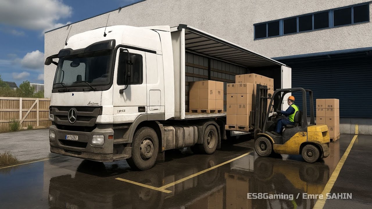 Driving on The Scenic Roads of Euro Truck Simulator 2 | ETS2 1.55 ...