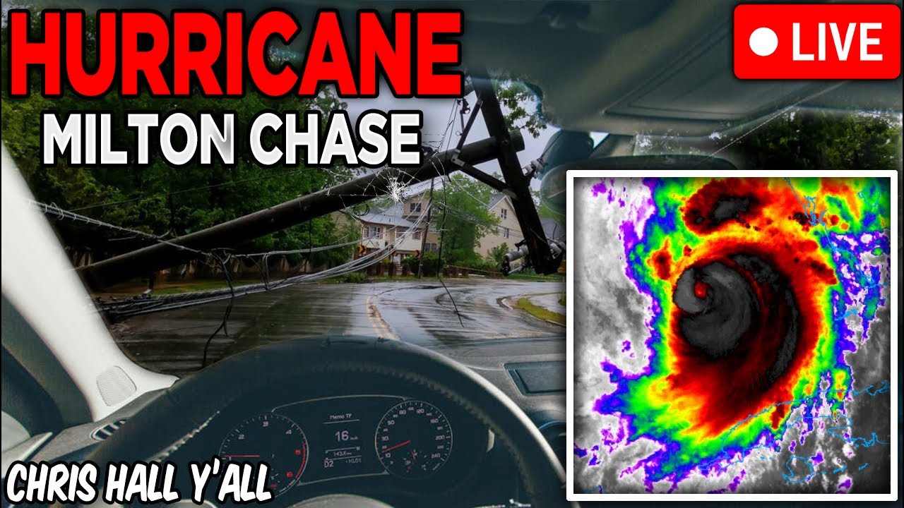 Major Hurricane Milton Landfall, Live As It Happened... - YouTube