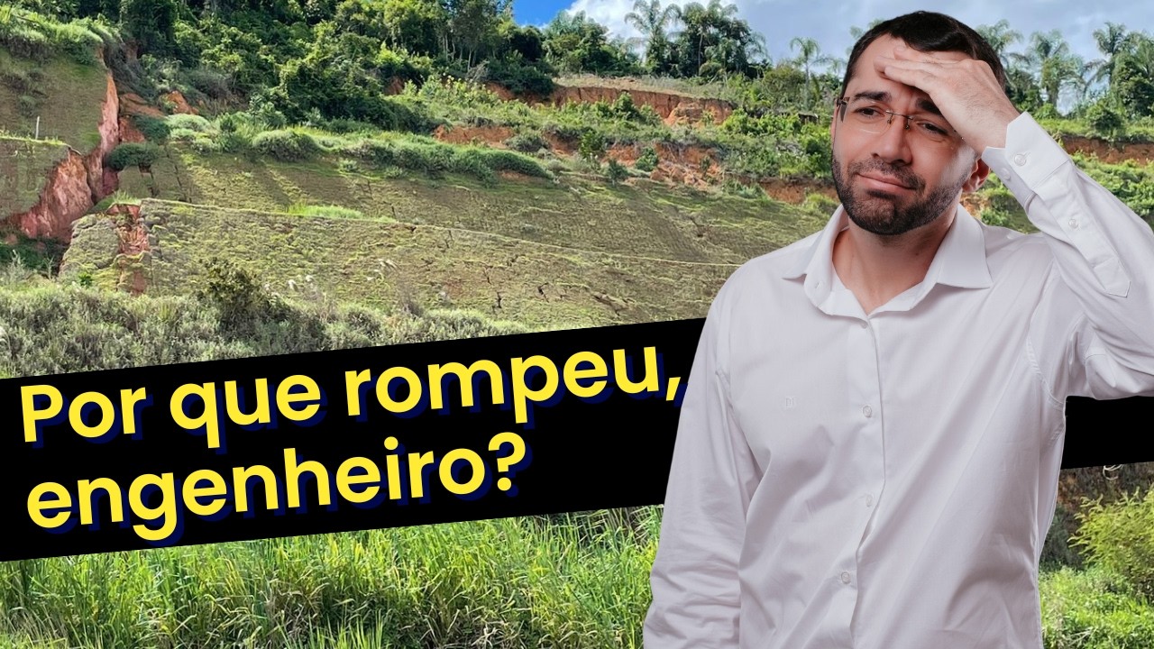Por que o talude rompeu? Entenda! [Geotecnia: Estabilidade de Taludes ...