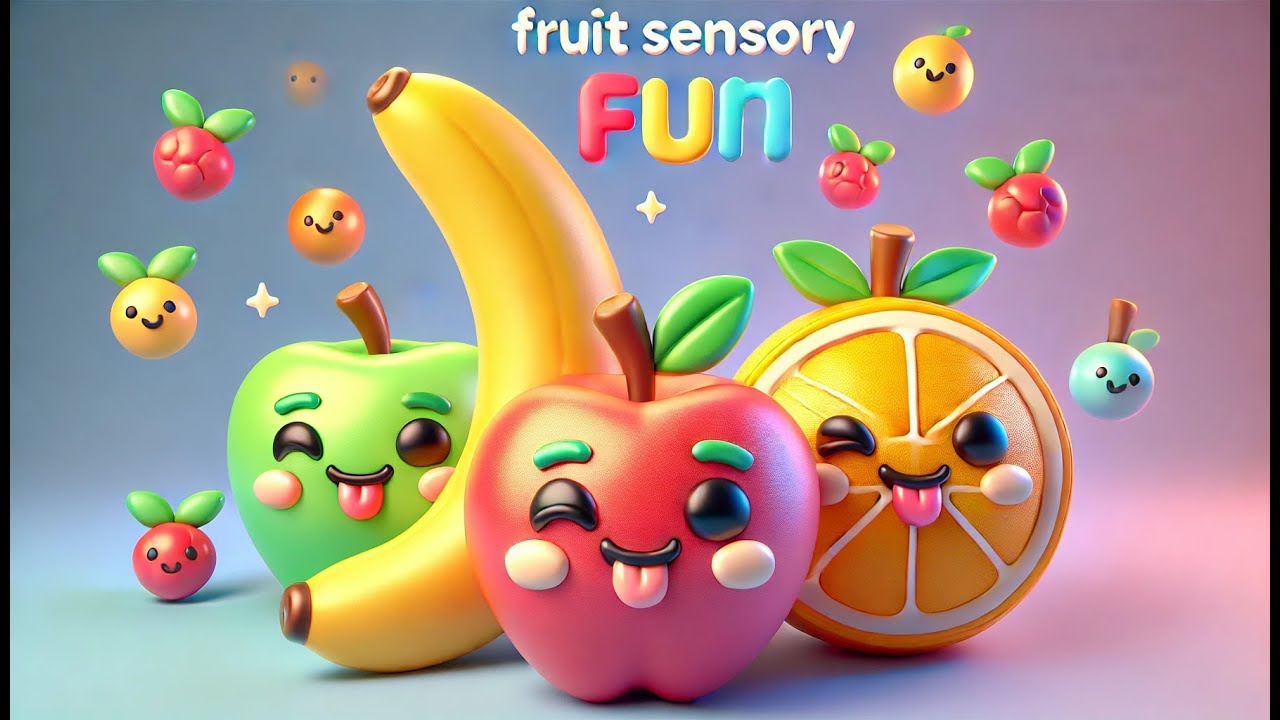 Fruit Sensory Fun: Taste Testing and Texture Adventure🥑 - YouTube