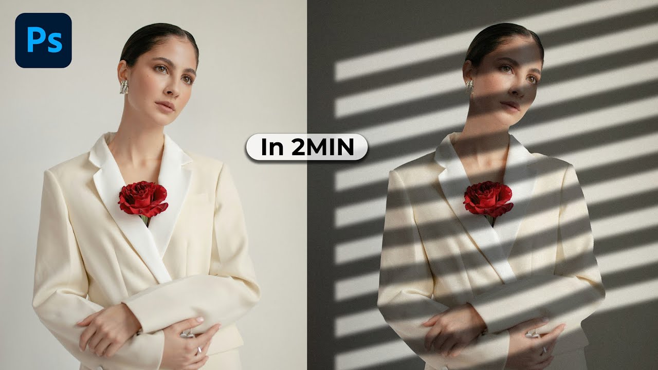 Create Window light effect in 2min Photoshop Tutorial - YouTube