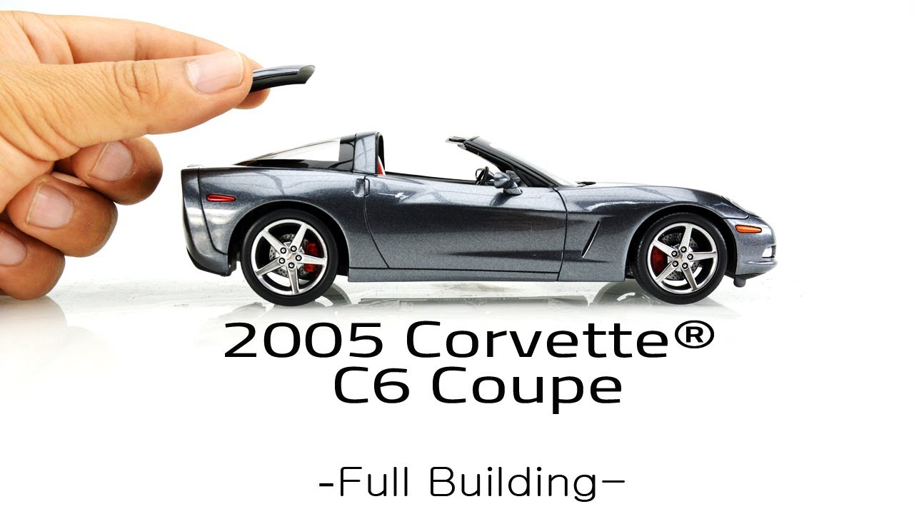 Chevrolet Corvette 2005 C6 Coupe Full building - YouTube