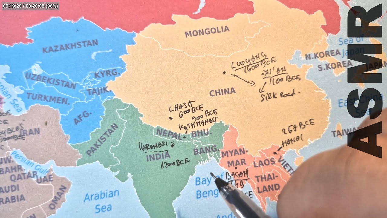 ASMR: Asia's Oldest Inhabitated Towns and Places | Eternal Towns of ...